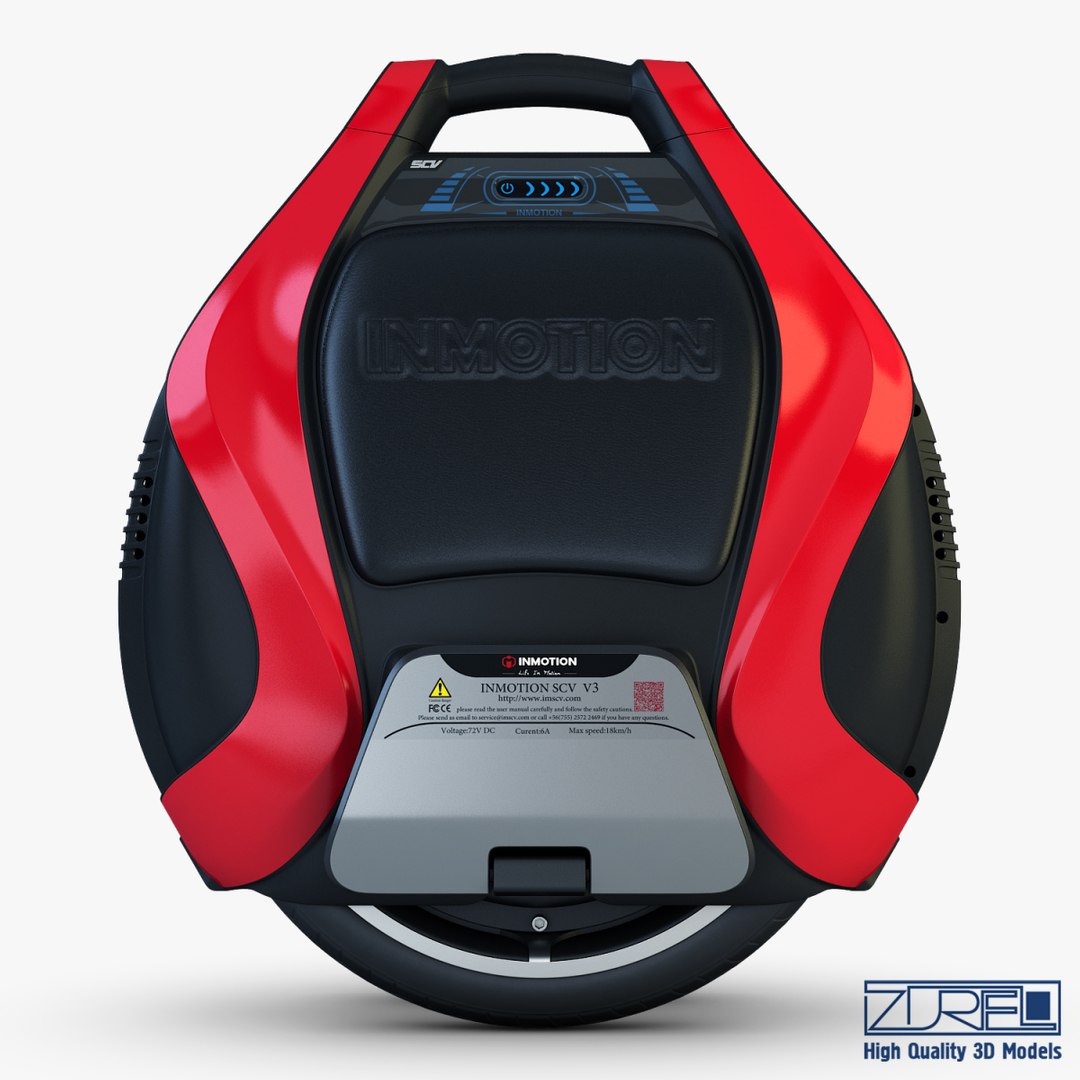 inmotion v3 pro red 3d max