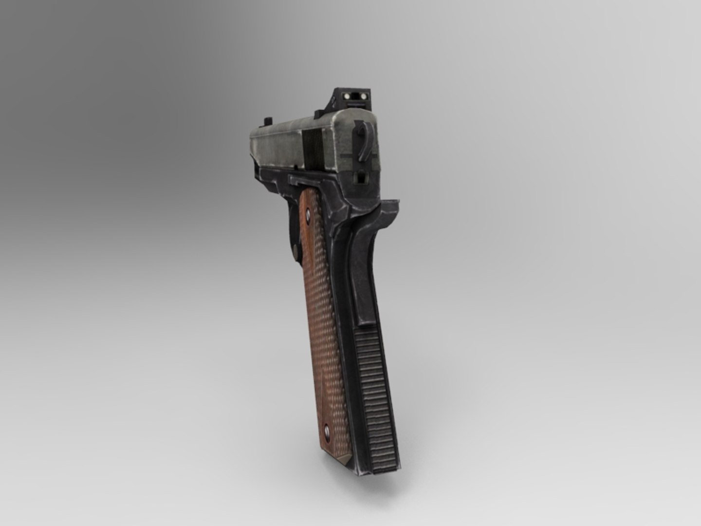 3d p pistol model