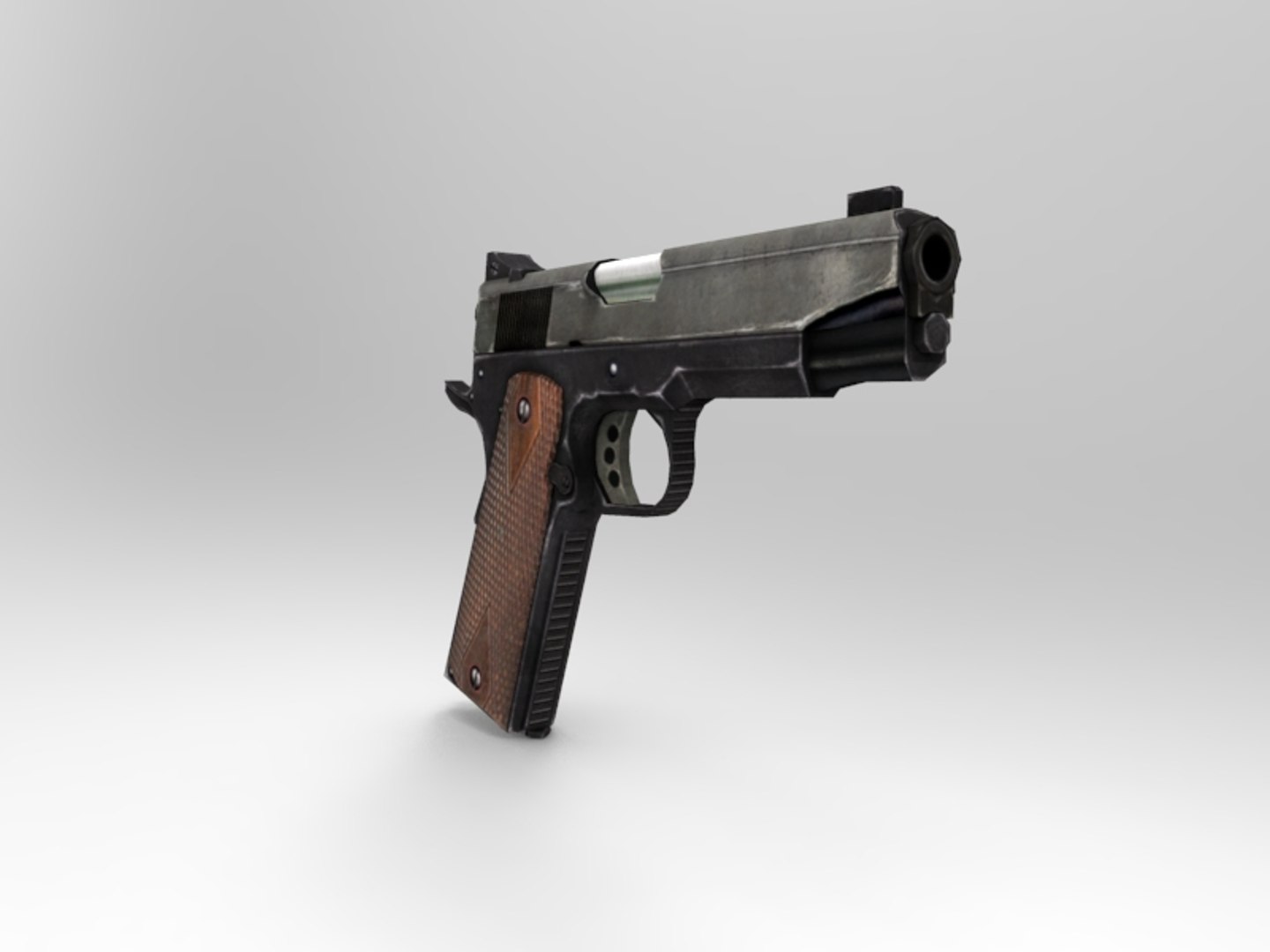 3d p pistol model