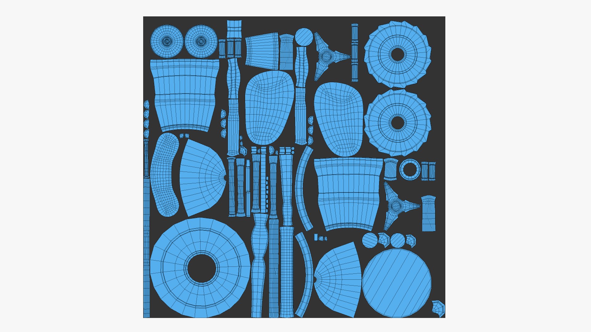 Robotic Arm A06 Black Metal - Character Design SciFi 3D Model ...