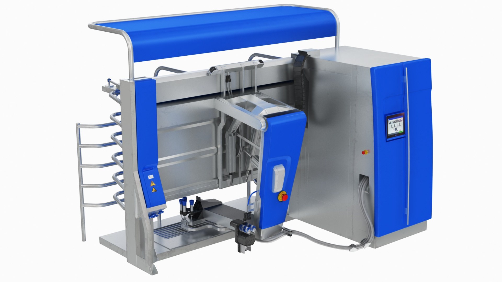 Milking Automatic Robot And Cooler Tank 3D - TurboSquid 2421681