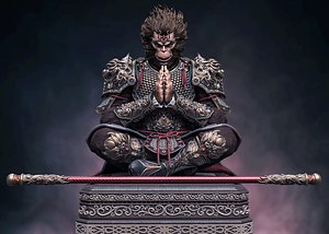 Free 3D Wukong Models | TurboSquid