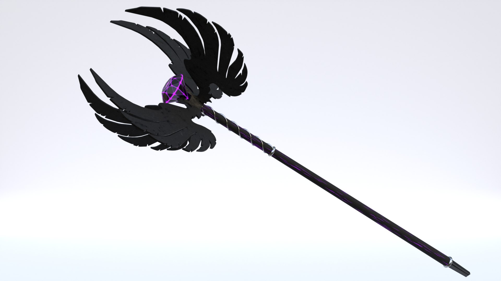 Dark Staff 3D Model - TurboSquid 1983415
