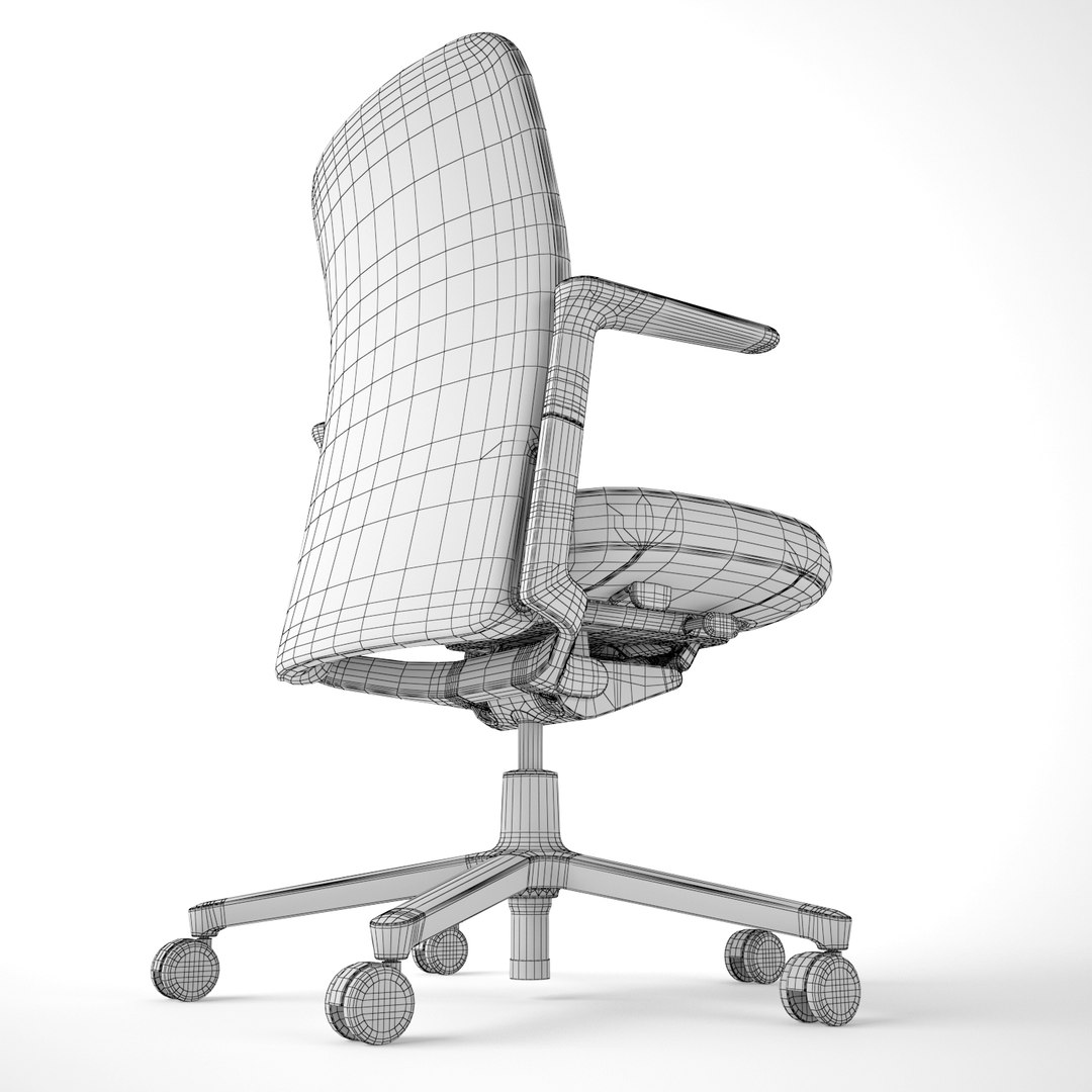 Vitra Pacific Office Chair Model - TurboSquid 1335789
