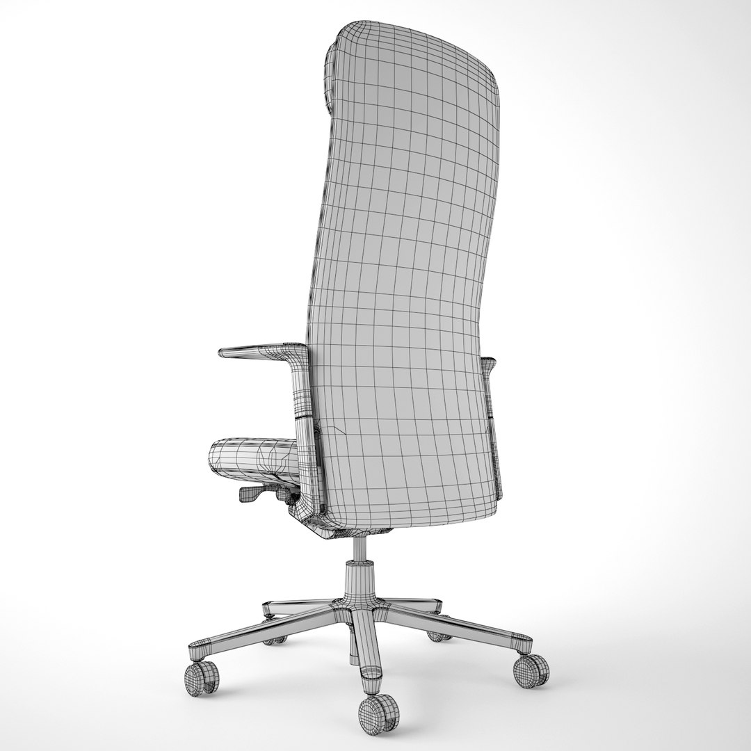 Vitra Pacific Office Chair Model - TurboSquid 1335789