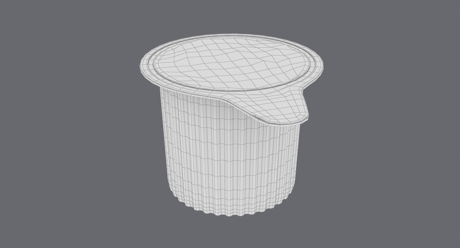 3d Model Coffee Creamer Single
