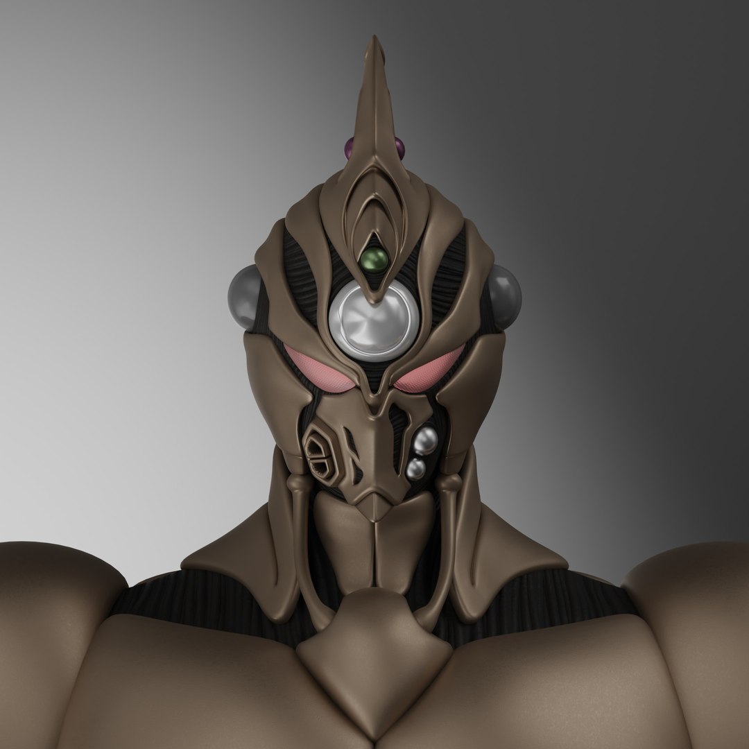 3D Guyver II - TurboSquid 1869790