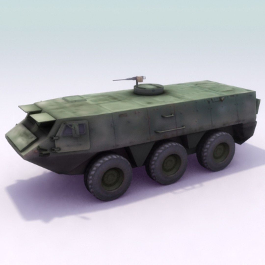 3d Patria Xa-185 Pasi Model