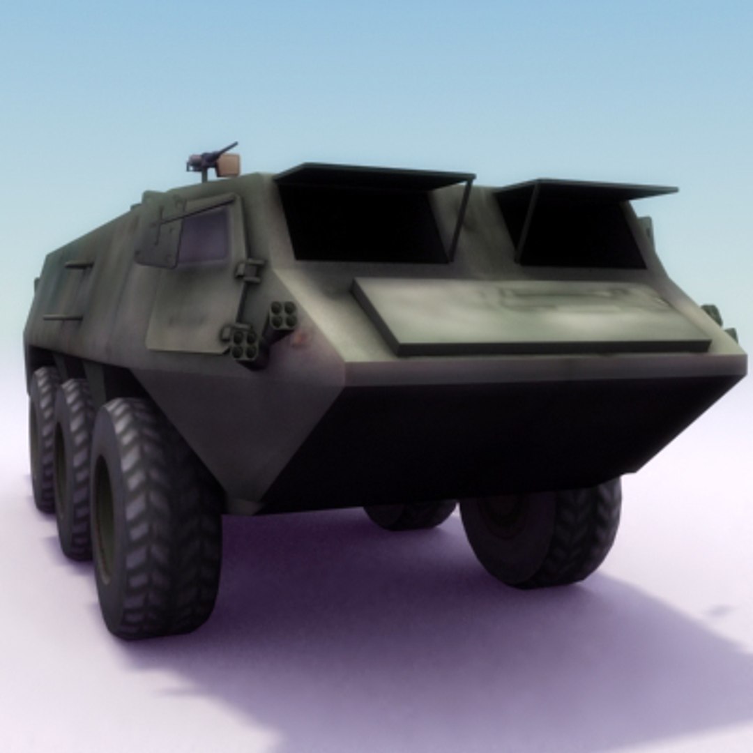 3d Patria Xa-185 Pasi Model