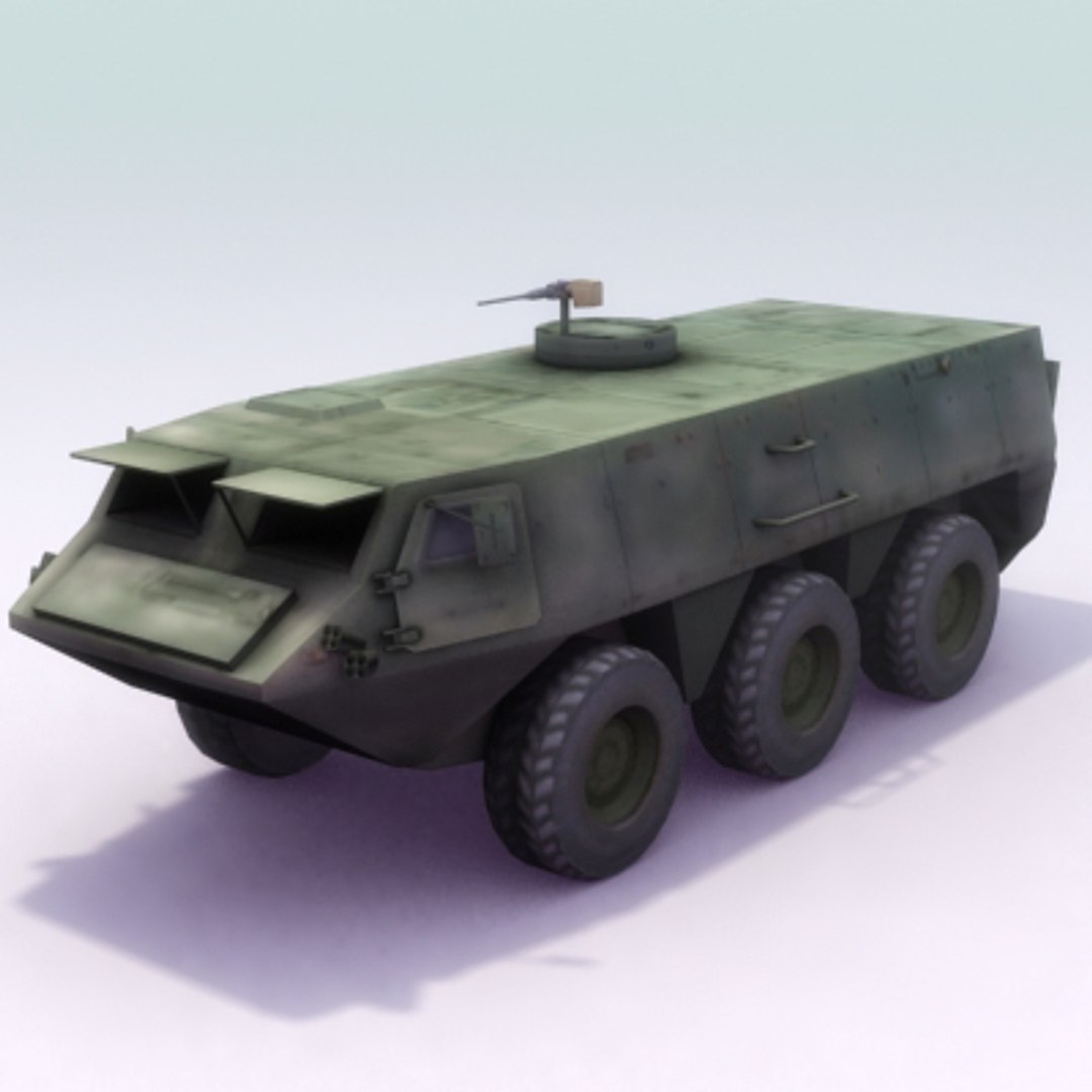 3d Patria Xa-185 Pasi Model