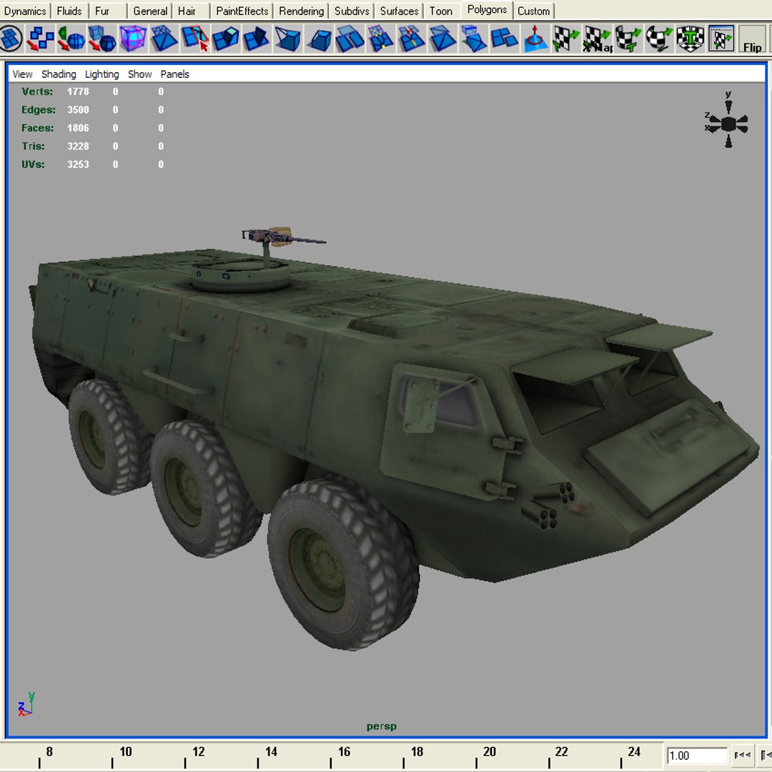 3d Patria Xa-185 Pasi Model