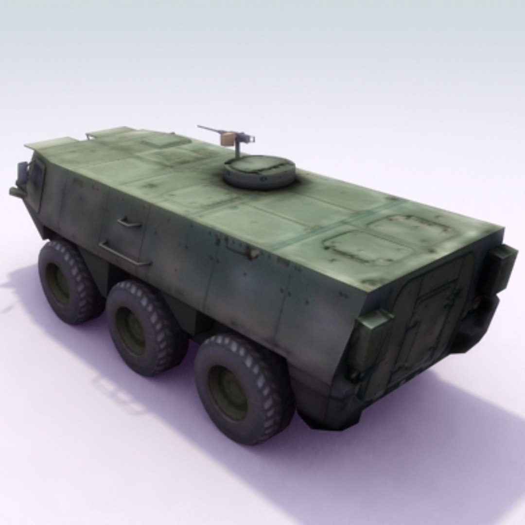 3d Patria Xa-185 Pasi Model