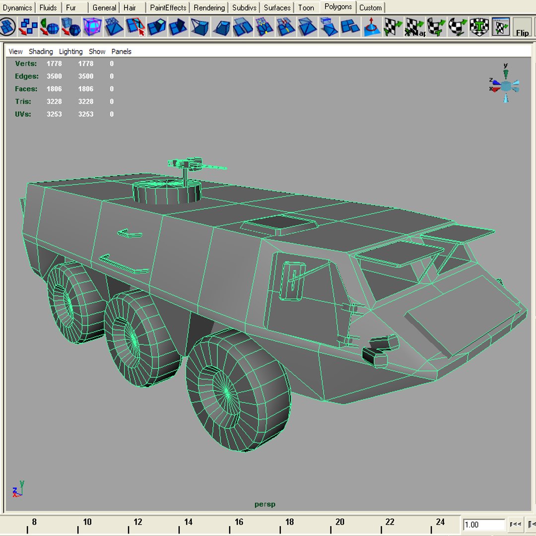 3d Patria Xa-185 Pasi Model
