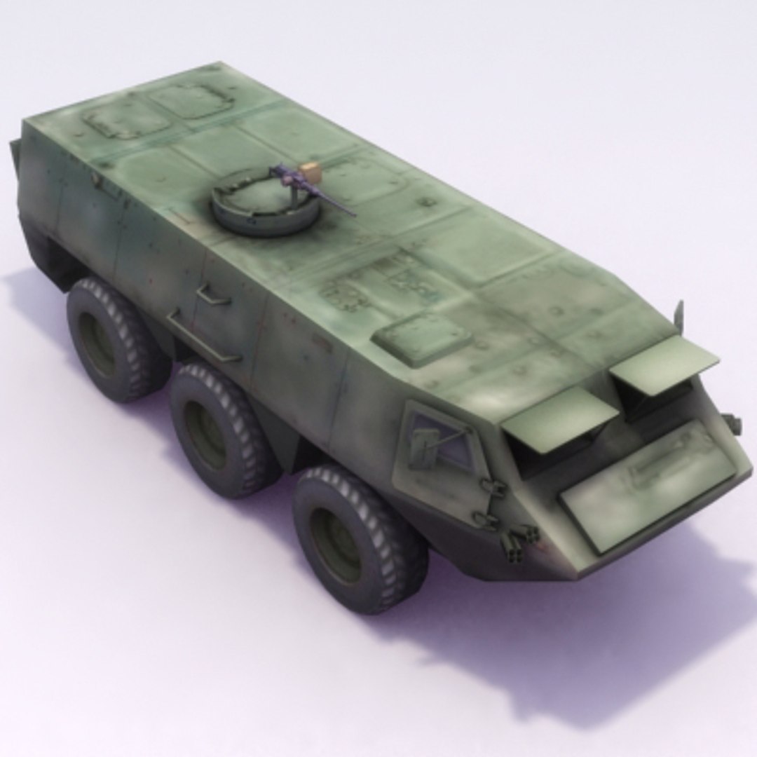 3d Patria Xa-185 Pasi Model