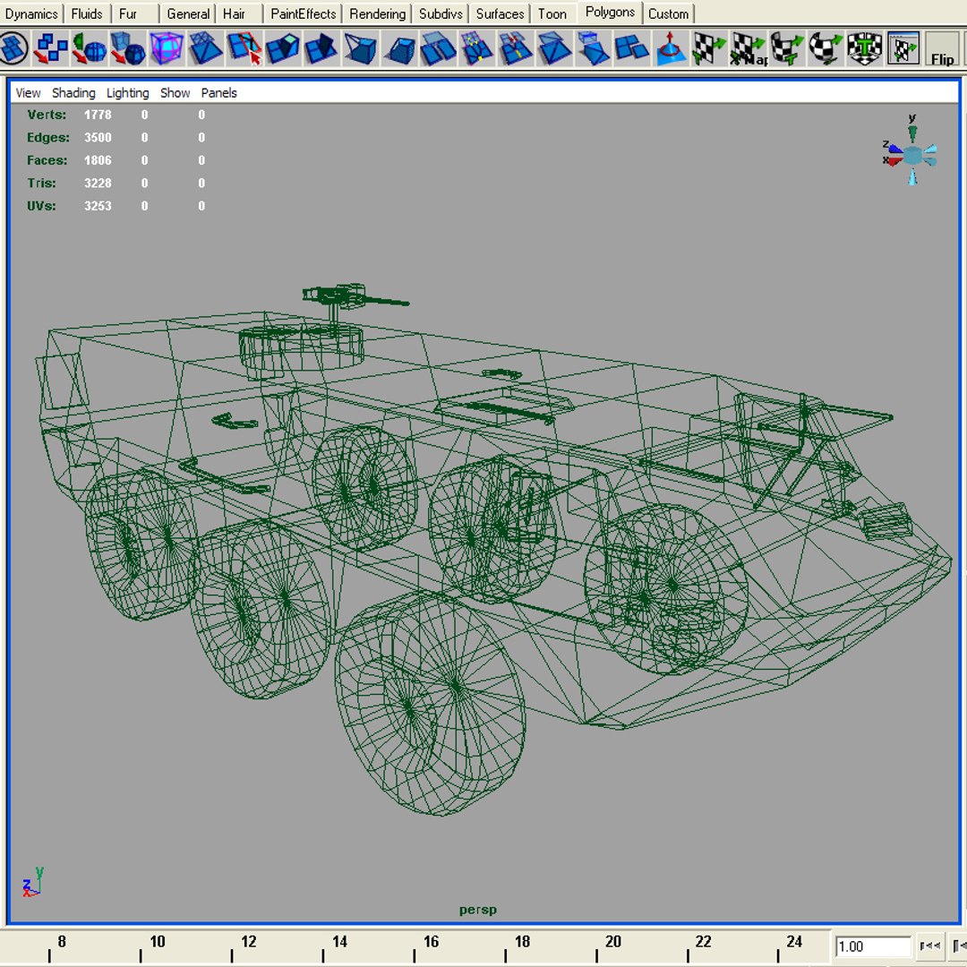 3d Patria Xa-185 Pasi Model