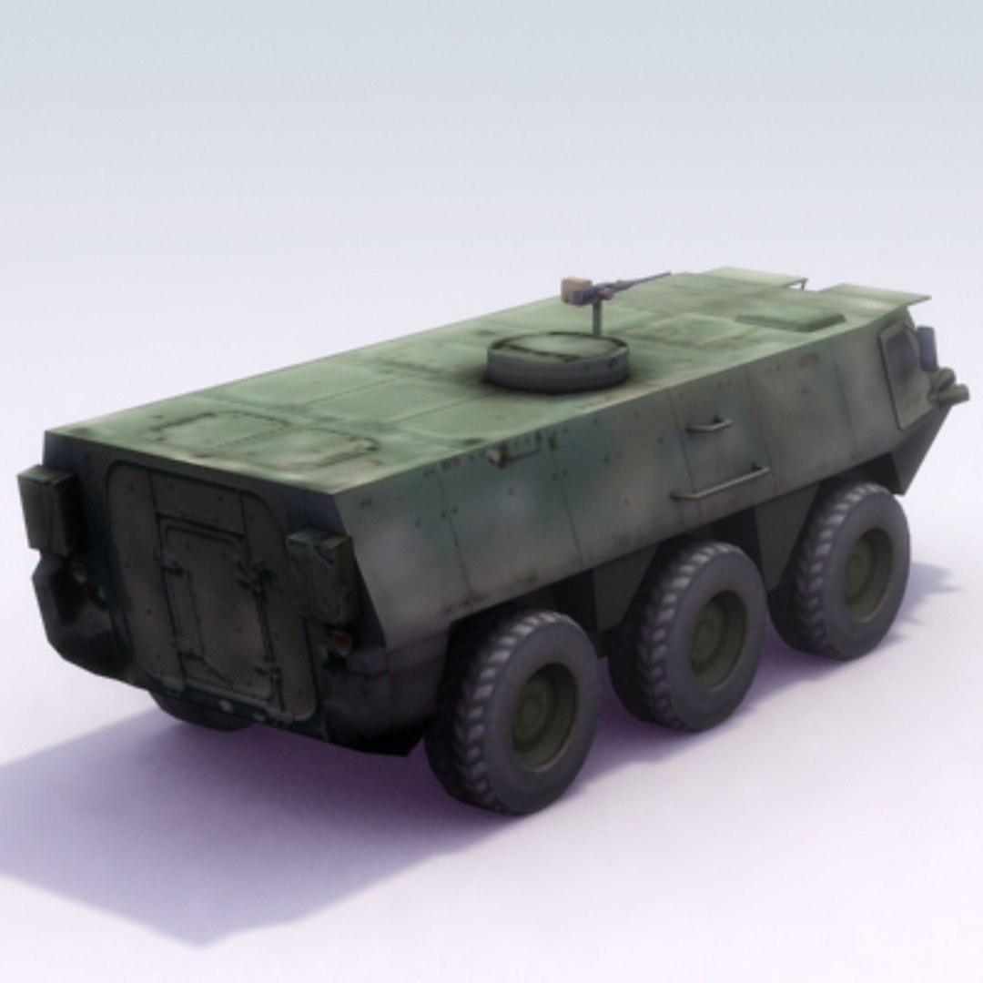 3d Patria Xa-185 Pasi Model