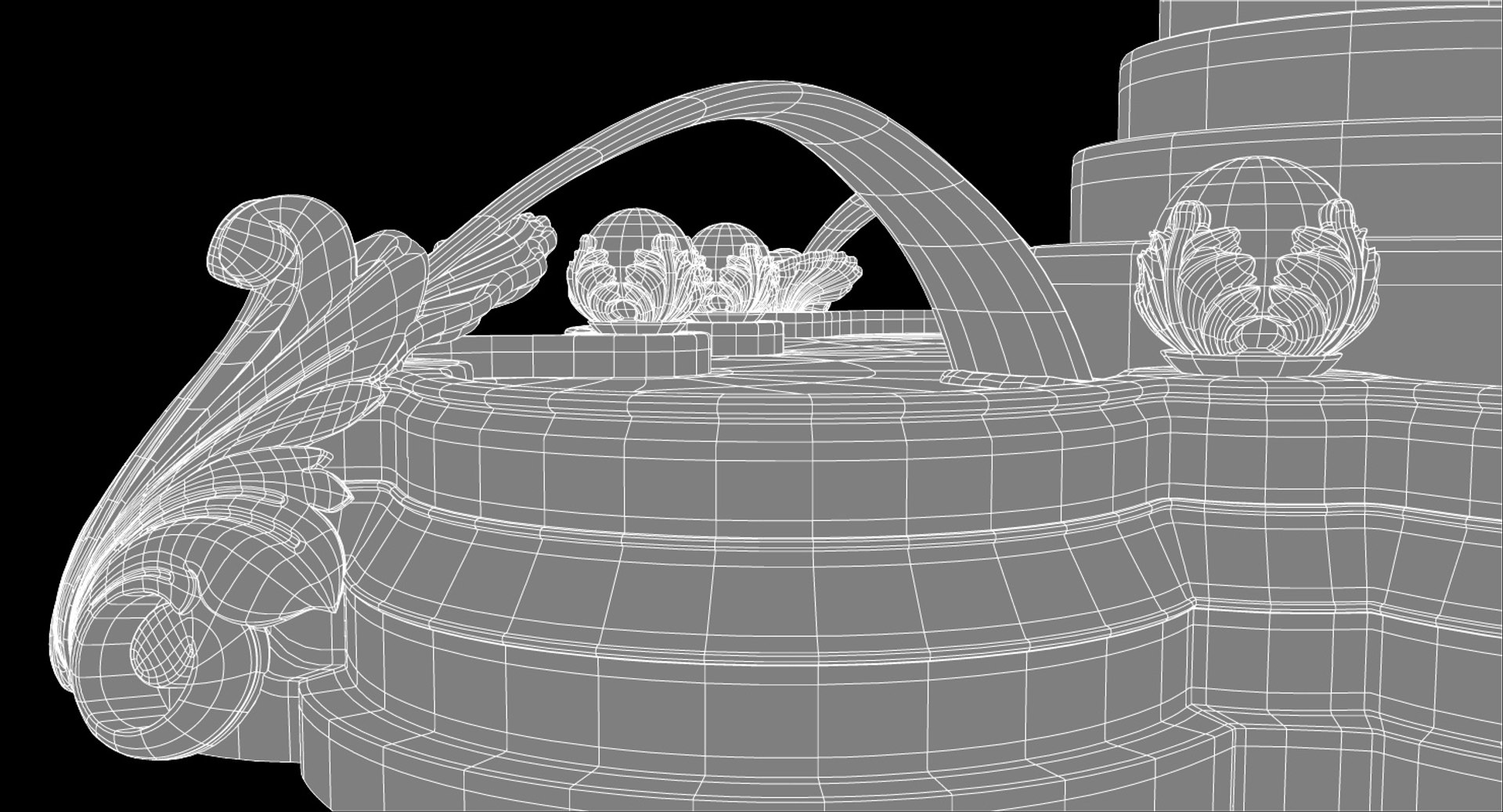 3D Fountain Flow - TurboSquid 1149120