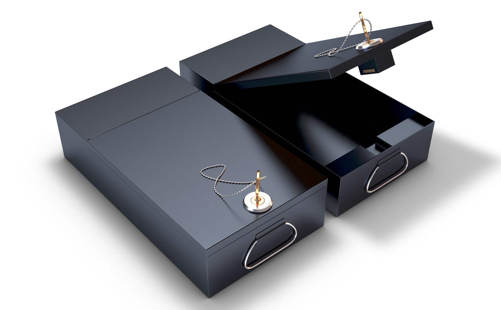 3D Model Safety Deposit Box - TurboSquid 1562469