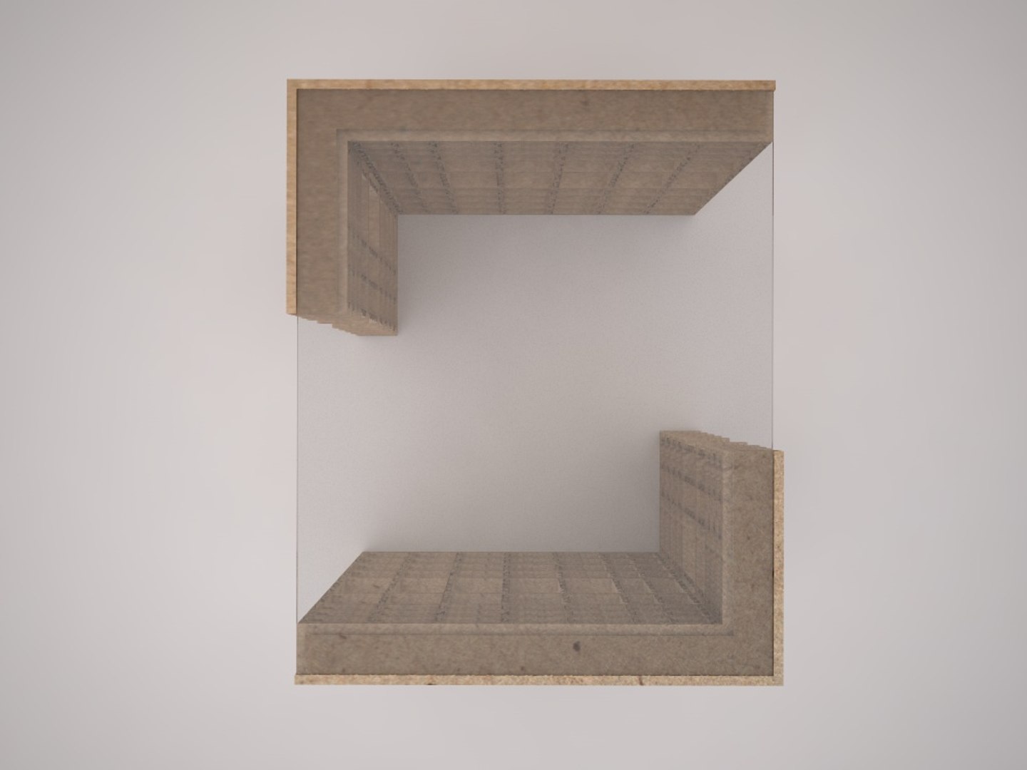 Paperboard Table 3D Model - TurboSquid 1223836