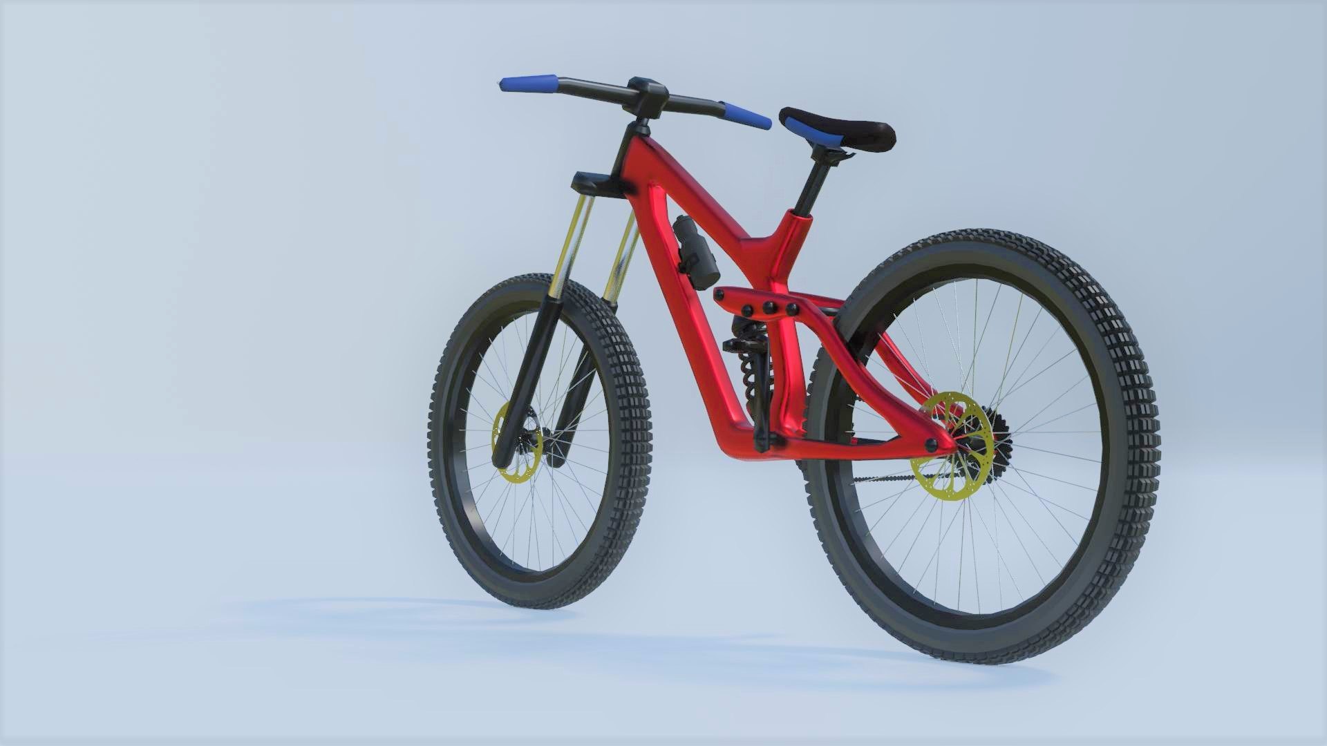 3D Model Mountain Bike - TurboSquid 1885279