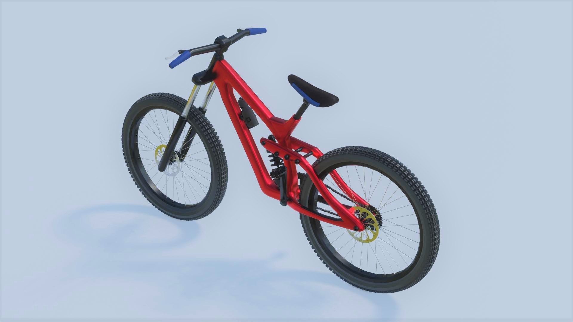 3D Model Mountain Bike - TurboSquid 1885279