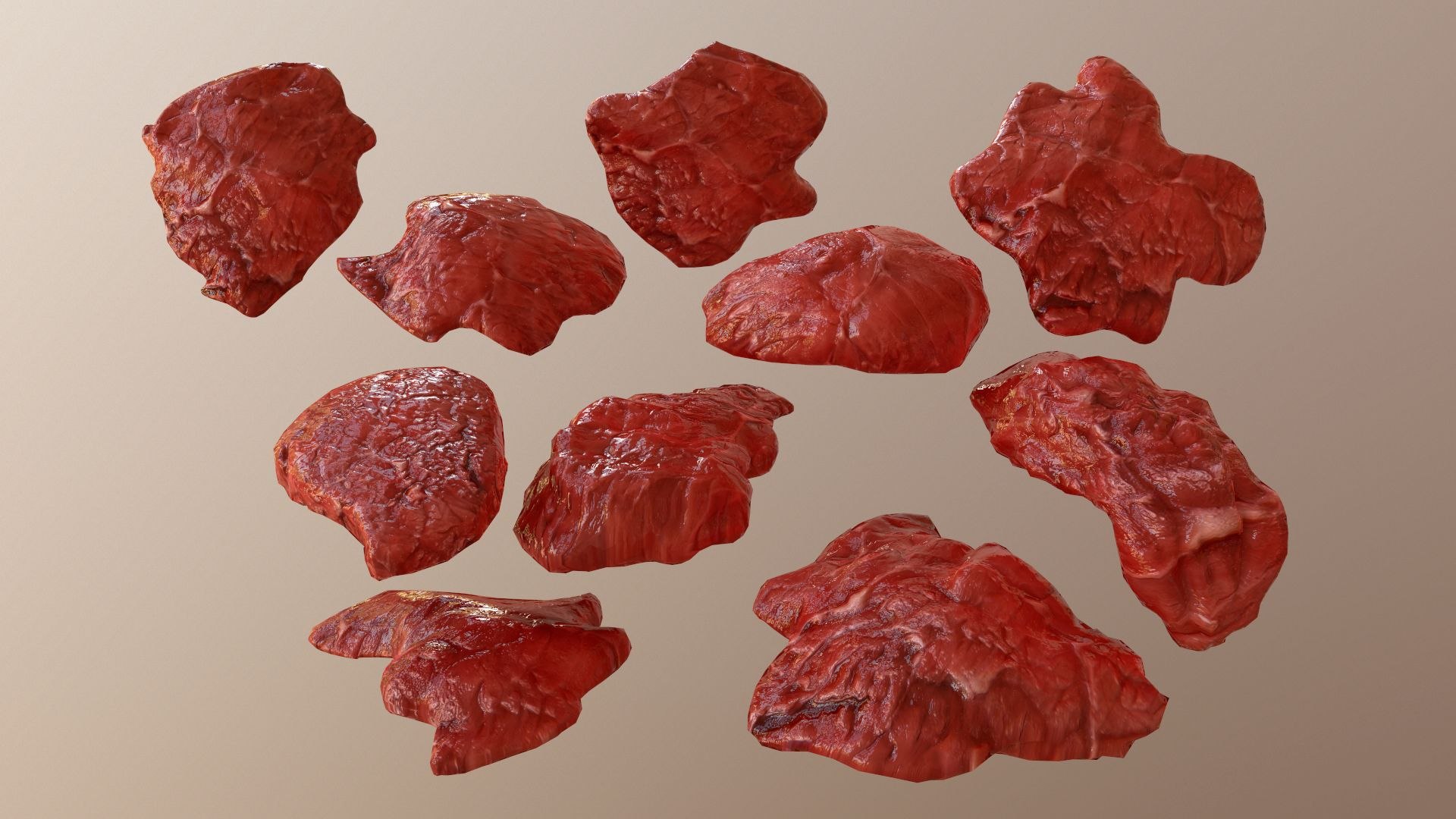 Meat Beef 3D Model - TurboSquid 1375161