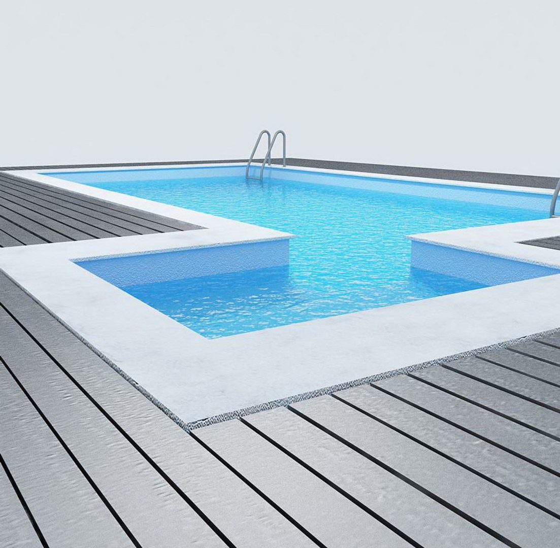 Pool 02 3d Model