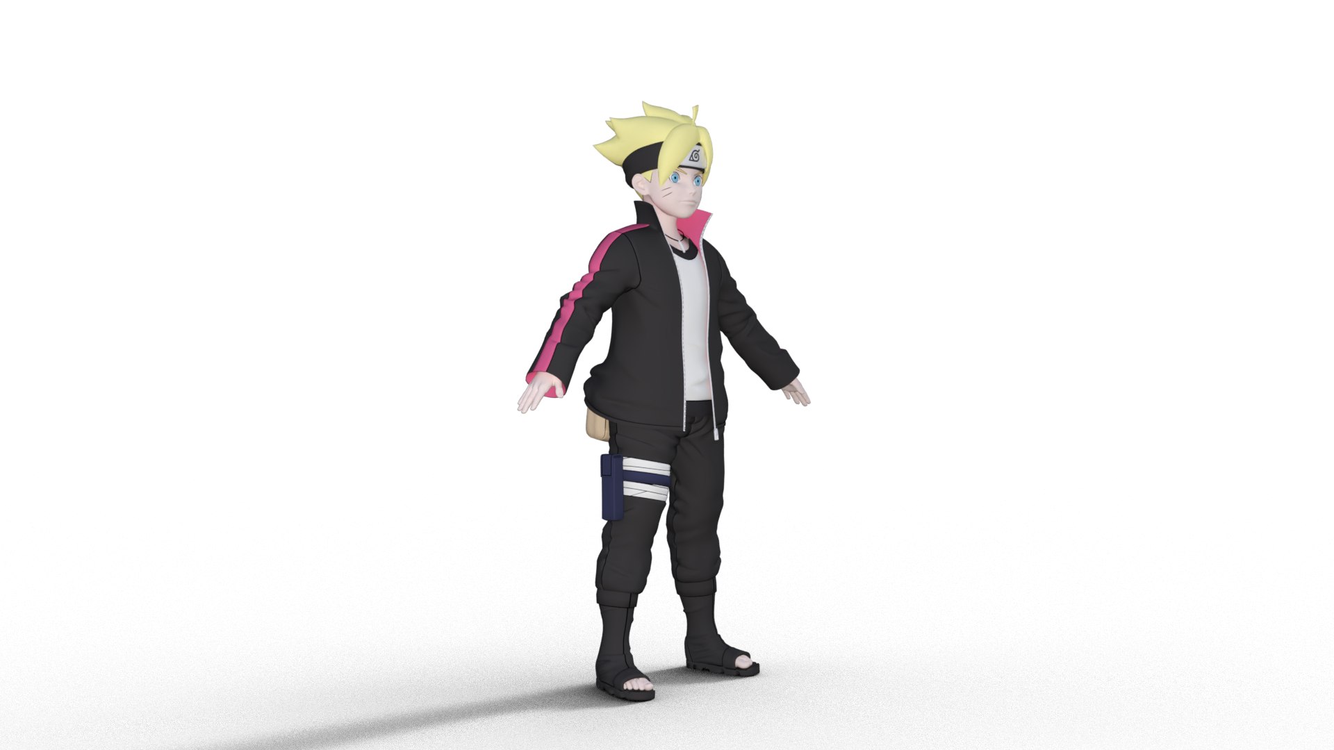 3D Boruto Uzumaki Low-poly 3D Model - TurboSquid 2292449