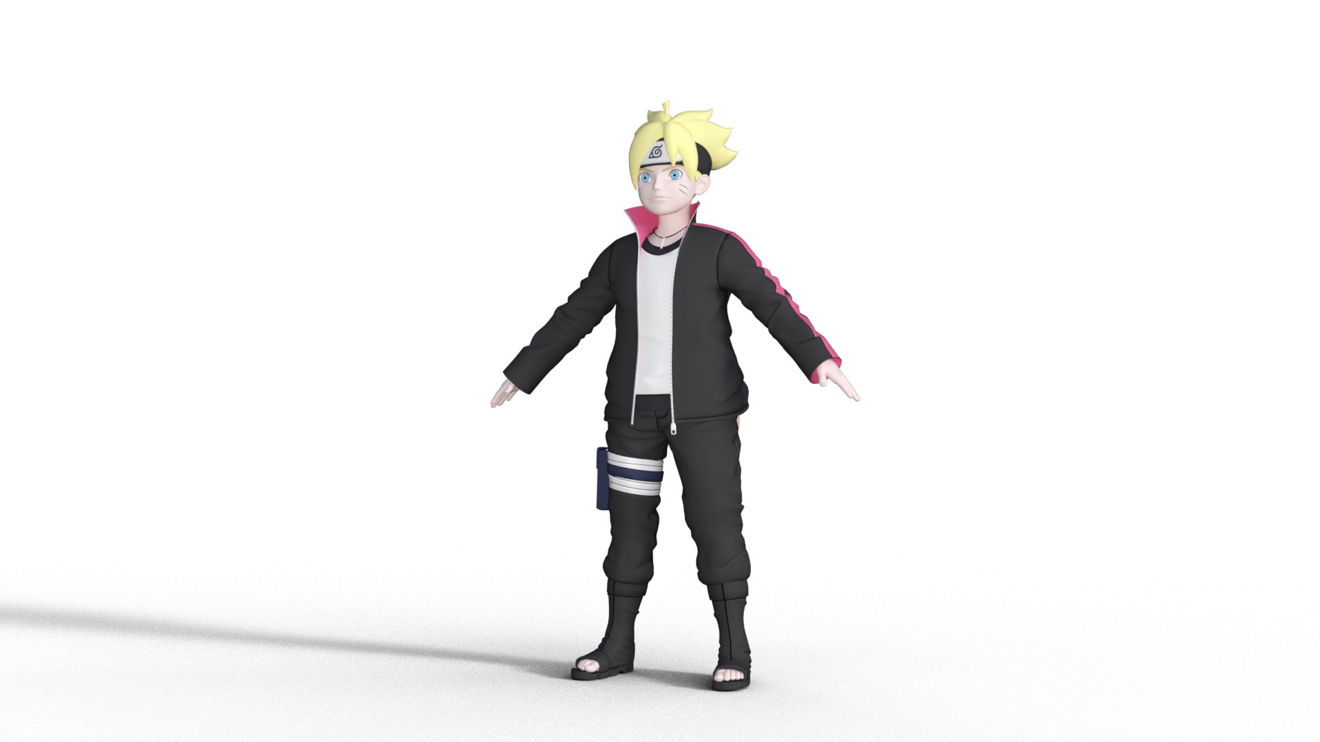3D Boruto Uzumaki Low-poly 3D Model - TurboSquid 2292449