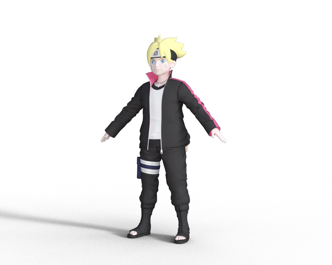 3D Boruto Uzumaki Low-poly 3D Model - TurboSquid 2292449