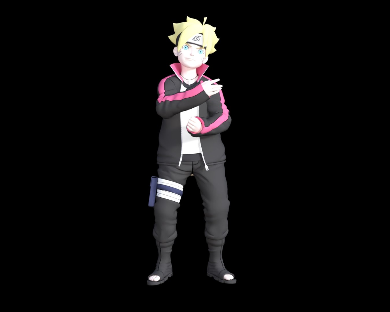 3D Boruto Uzumaki Low-poly 3D Model - TurboSquid 2292449