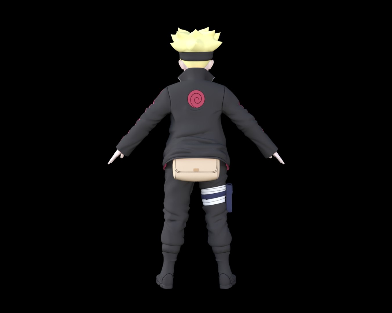 3D Boruto Uzumaki Low-poly 3D Model - TurboSquid 2292449