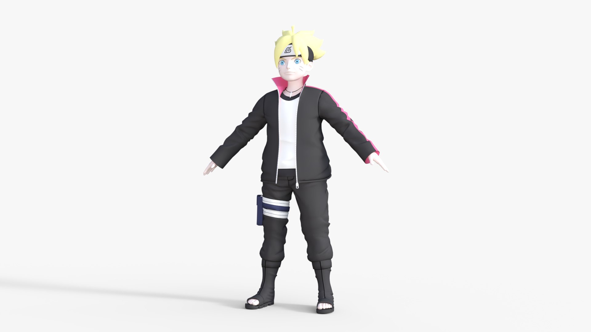 3D Boruto Uzumaki Low-poly 3D Model - TurboSquid 2292449