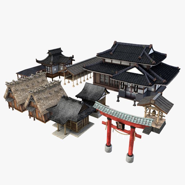 Free 3D Japanese-Temple Models | TurboSquid
