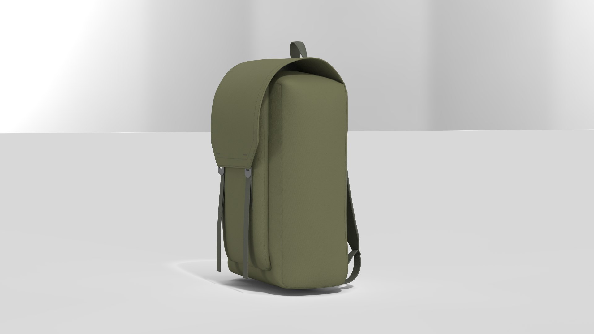 3D Model Backpack Marvelous Designer Clo3d - TurboSquid 2003357