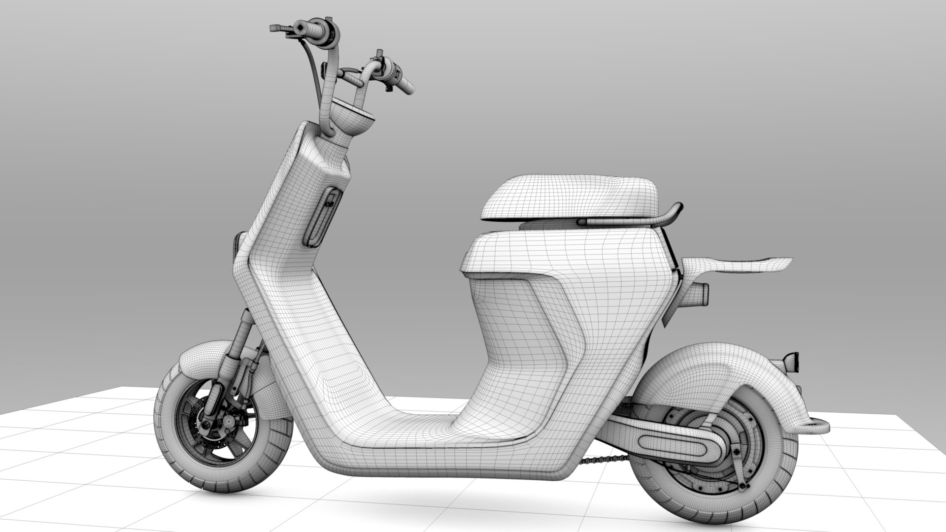 3D Model Electric Scooter - TurboSquid 1863546