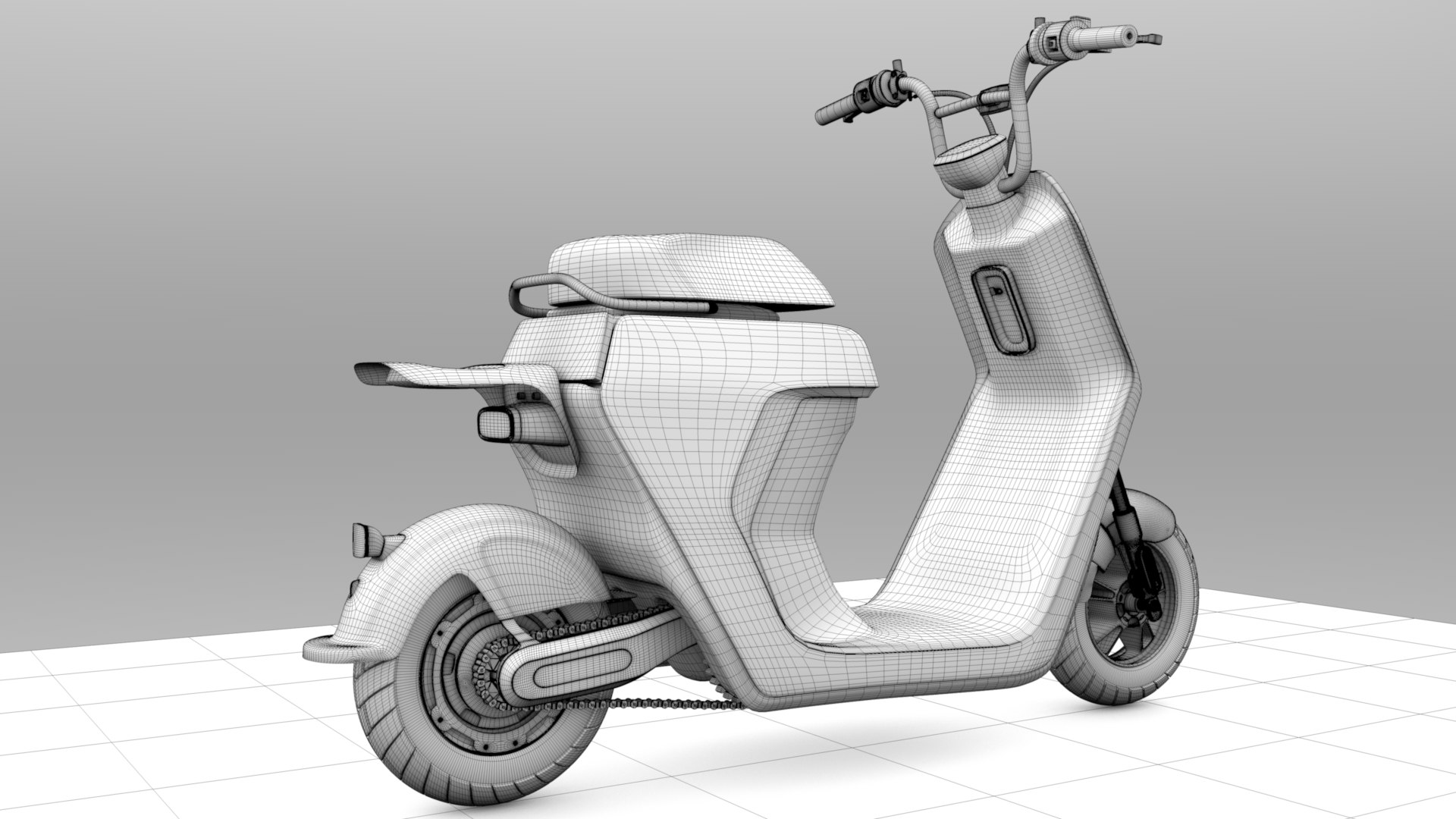 3D Model Electric Scooter - TurboSquid 1863546