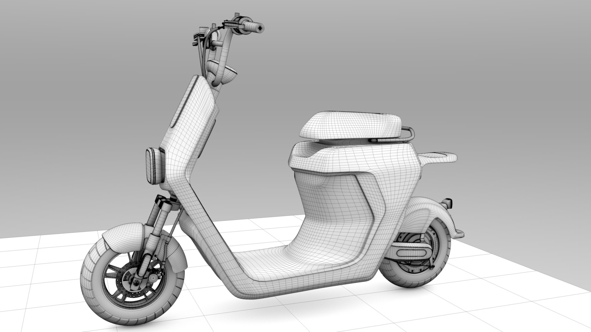 3D Model Electric Scooter - TurboSquid 1863546