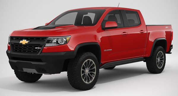 Chevrolet colorado zr2 2018 3D model - TurboSquid 1317347