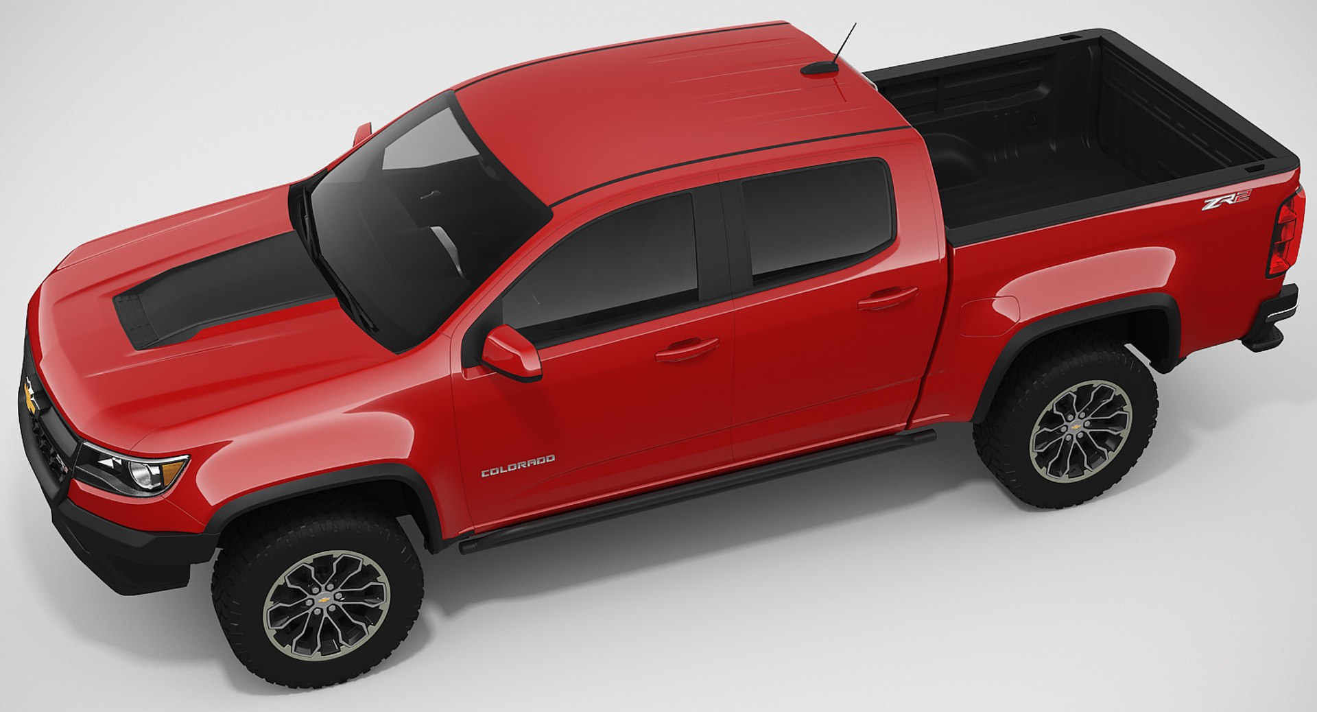 Chevrolet Colorado Zr2 2018 3D Model - TurboSquid 1317347