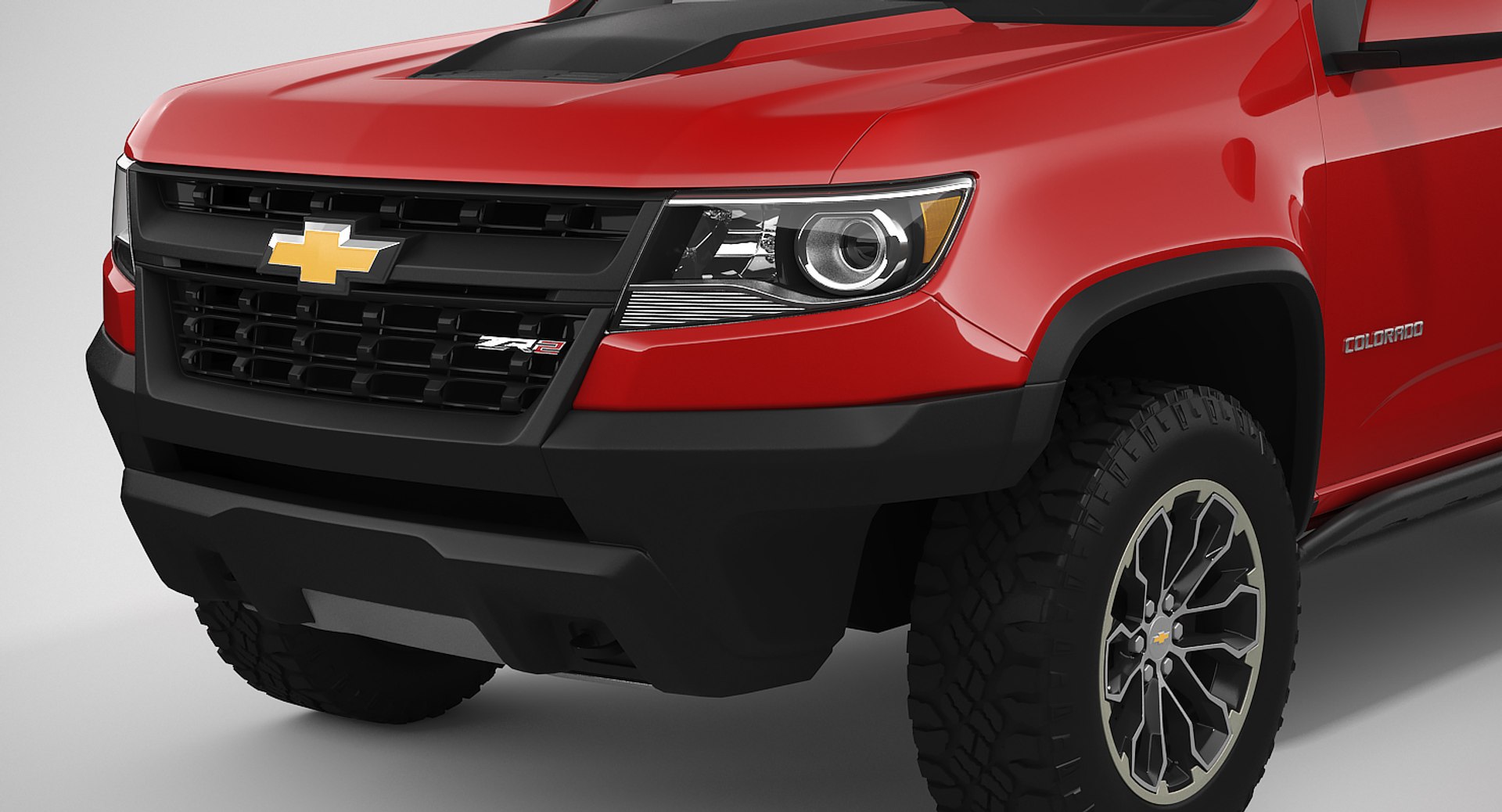 Chevrolet Colorado Zr2 2018 3D Model - TurboSquid 1317347