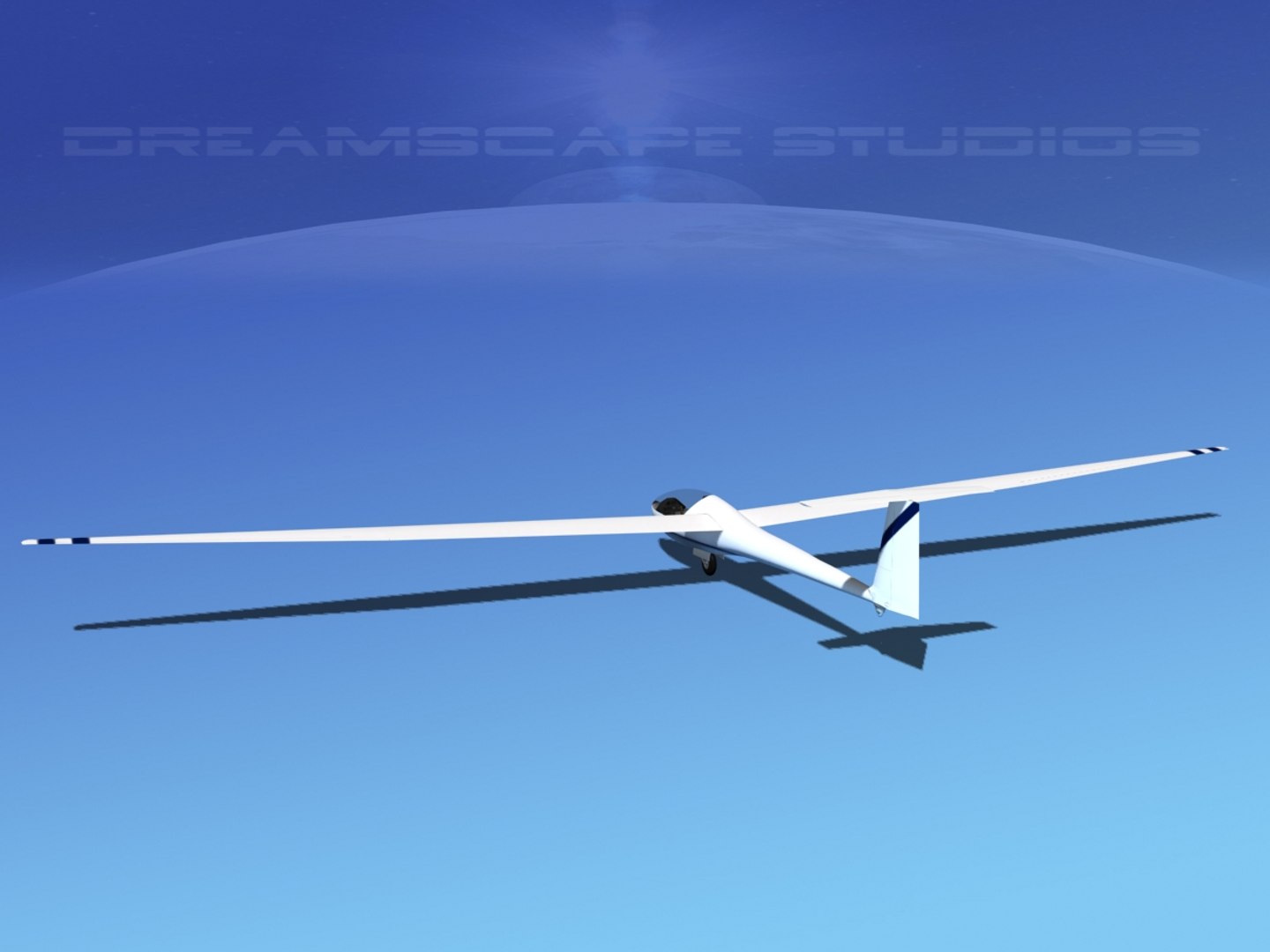 Dg-200 sailplane 3D model - TurboSquid 1212682