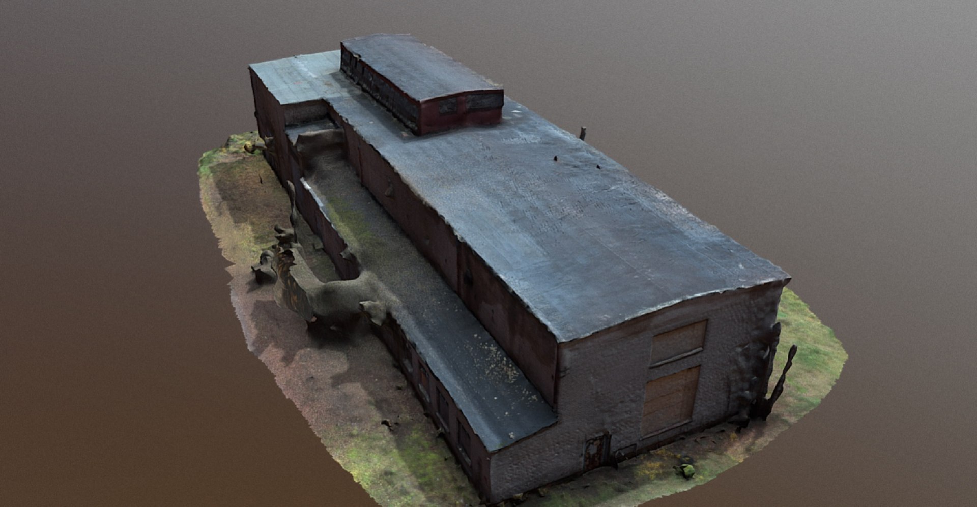 Factory Building Model - TurboSquid 1661534