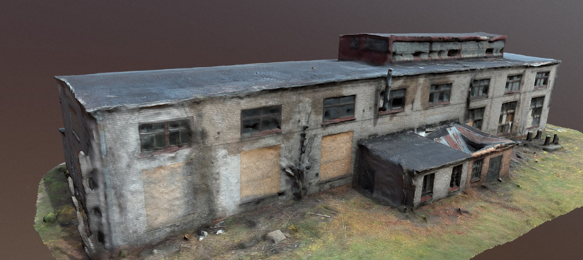 Factory Building Model - TurboSquid 1661534
