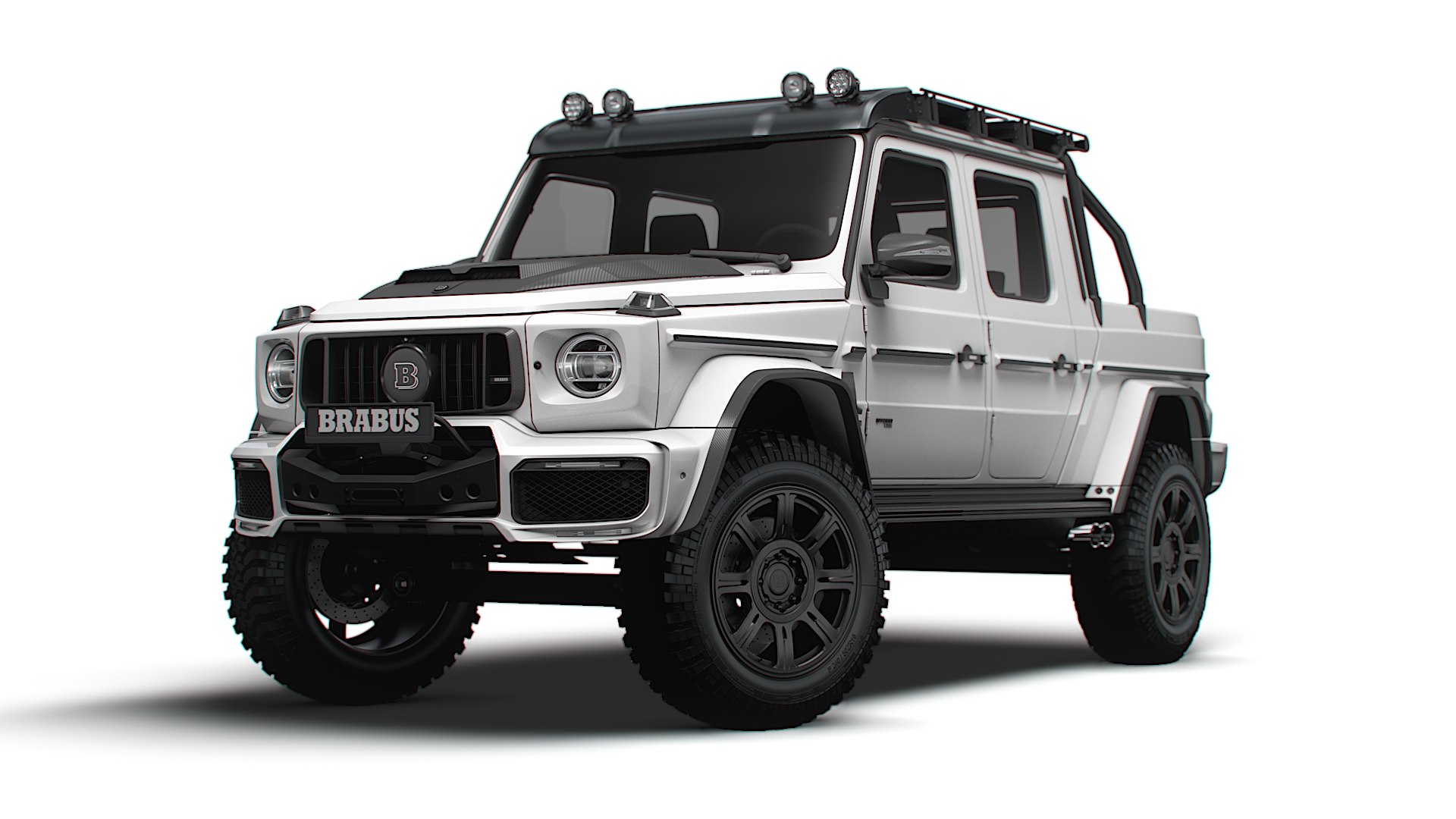 3D Brabus 800 Adventure XLP Superwhite 2022 model - TurboSquid 2126167