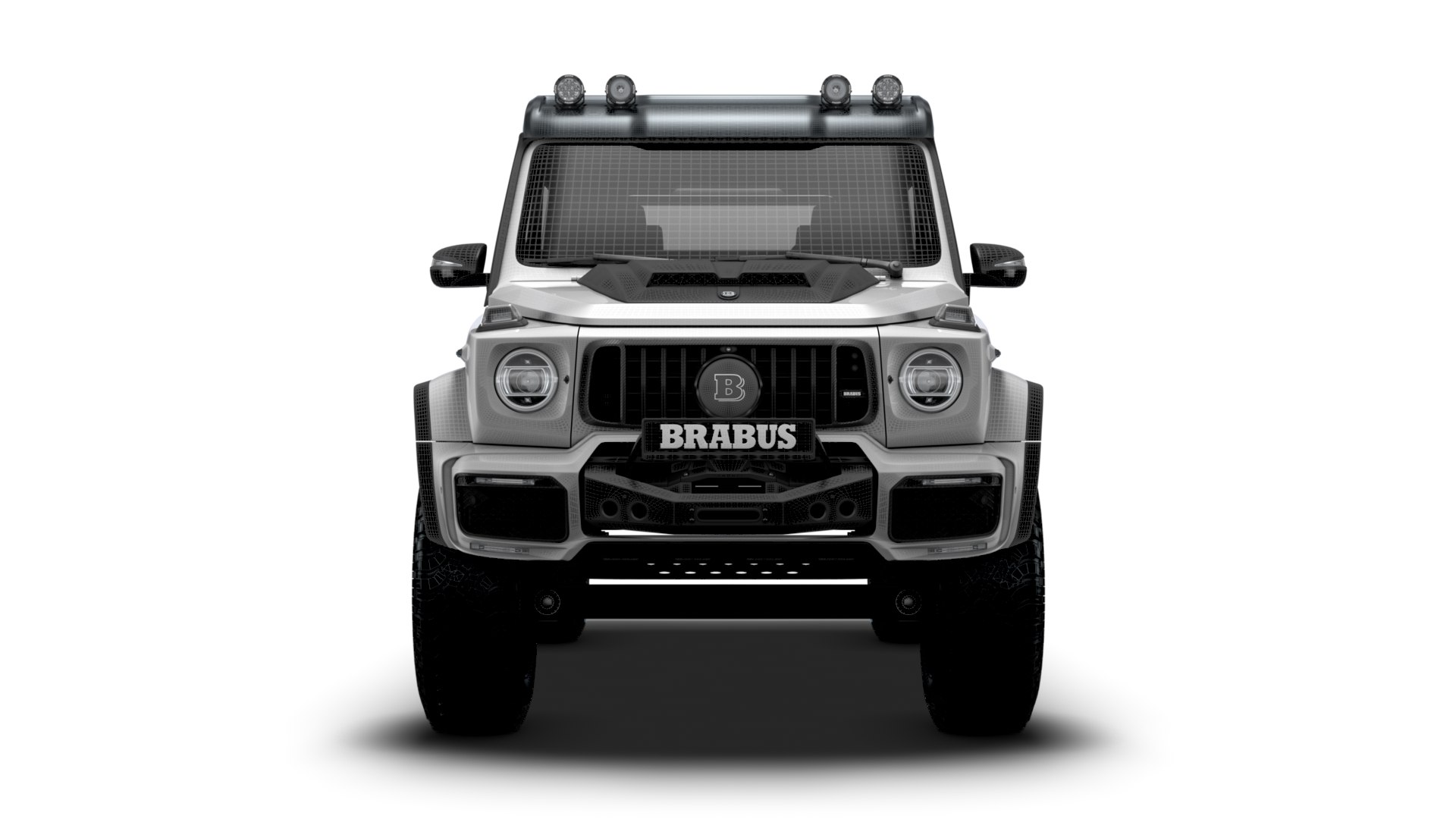 3D Brabus 800 Adventure XLP Superwhite 2022 model - TurboSquid 2126167