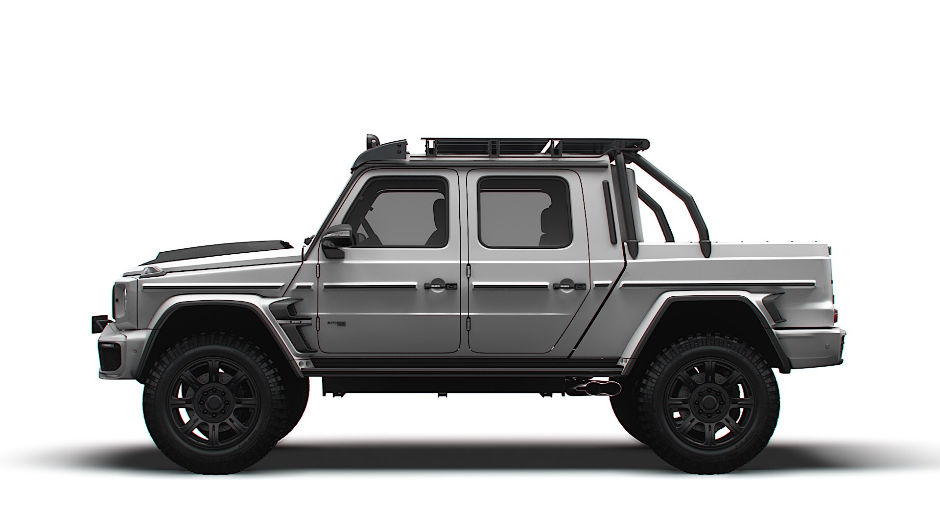 3D Brabus 800 Adventure XLP Superwhite 2022 model - TurboSquid 2126167