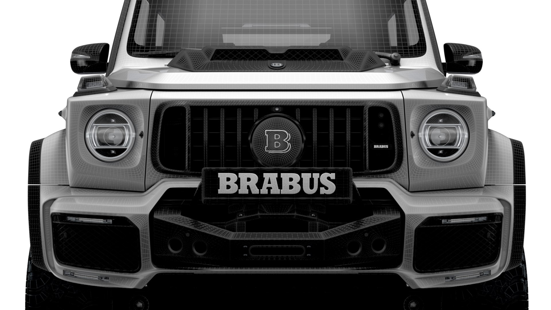 3D Brabus 800 Adventure XLP Superwhite 2022 model - TurboSquid 2126167