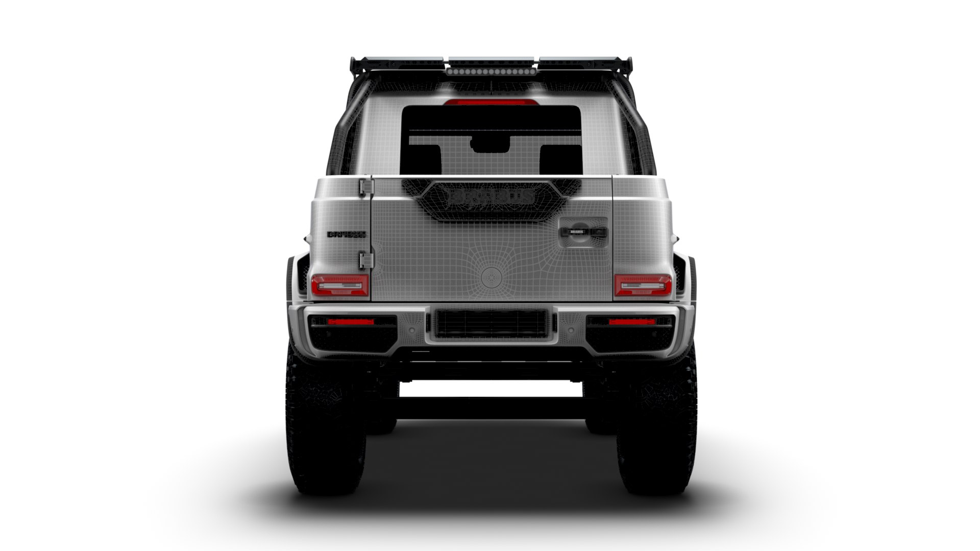 3D Brabus 800 Adventure XLP Superwhite 2022 model - TurboSquid 2126167