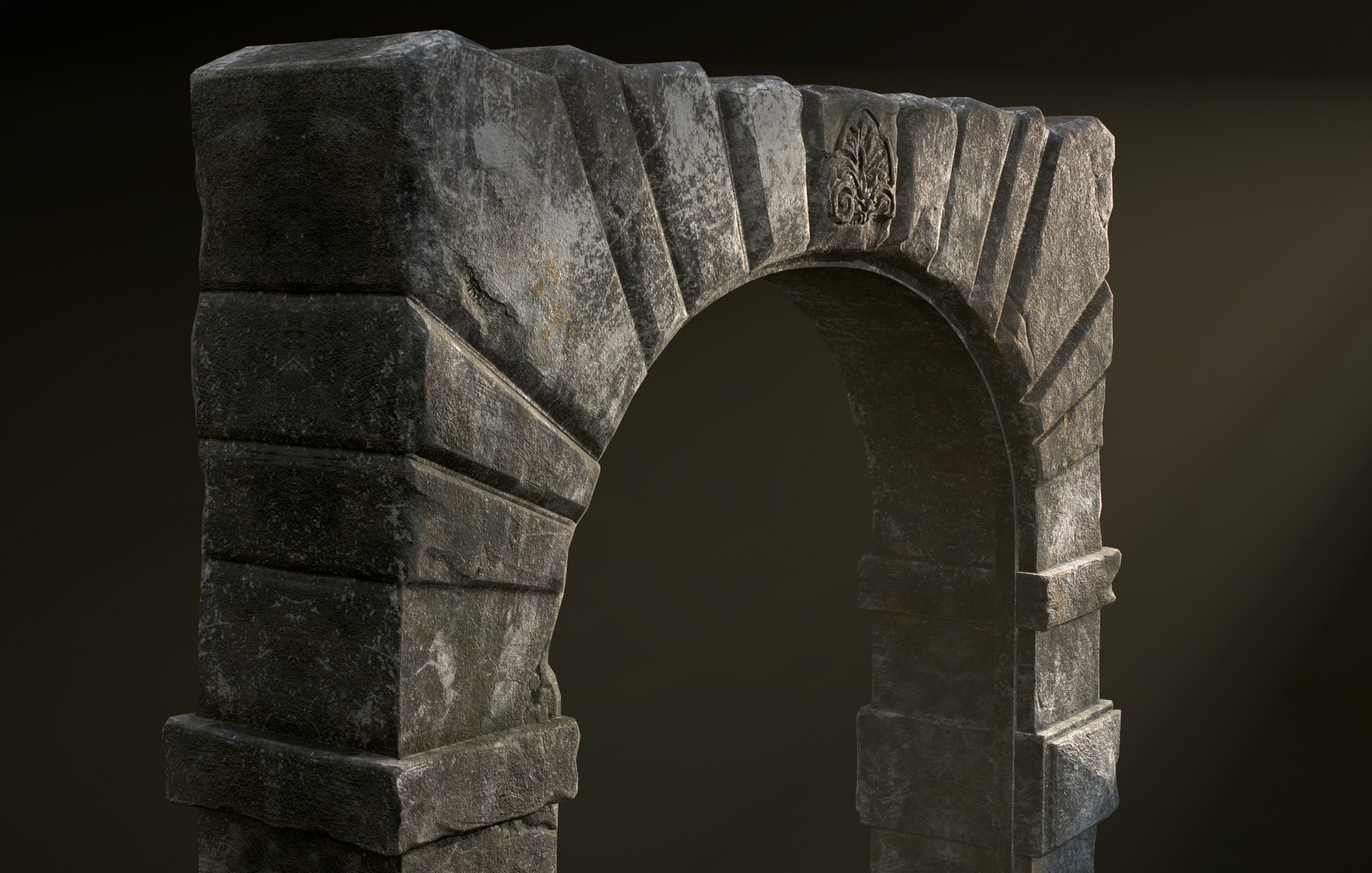 Low-poly Medieval Arch 3D Model - TurboSquid 1627866